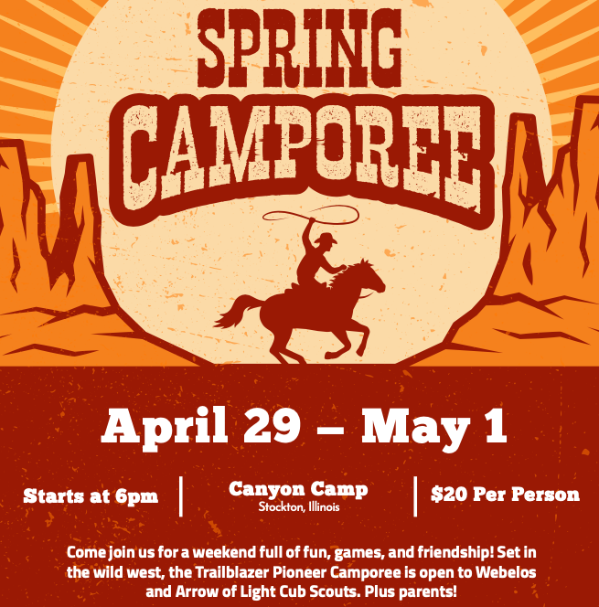 Pathway to Adventure Council - Trailblazer District Spring Camporee